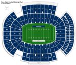 Beaver Stadium Seating Chart with Rows and Seat Numbers, Tickets Price ...