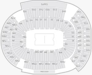 Beaver Stadium Seating Chart with Rows and Seat Numbers, Tickets Price ...